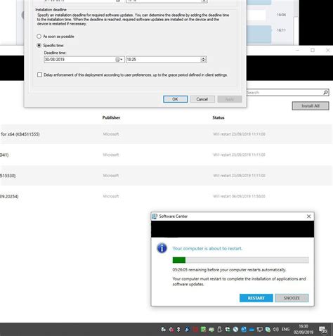 Software Center Reboot Times How To Make It Reboot When It Say It Will And Actually Get It To