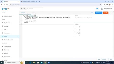 jyothi revuri on linkedin python pattern qis bytexl