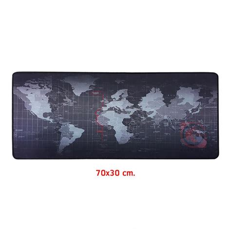 แผ่นรองเมาส์ ออกแบบแผนที่โลก Big Size 80 X 30 Cm Mouse Pad แผ่นรองเม้าส์ Shopee Thailand