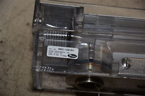 11535 0009 Of Dwyer Scfh 200 1800 Air Flow Meter Rmc 108 Bv