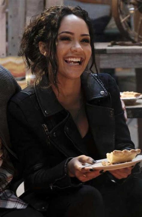 Macgyver Tristin Mays Riley Davis Maroon Leather Jacket
