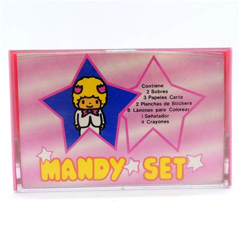 Mandy Set Papeles De Carta Sobre Cassette Josca Madtoyz
