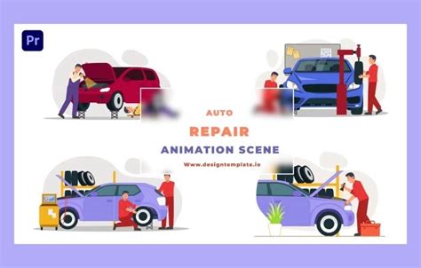 Plumbing Electrical And Ac Repair Service Animation Scene Premiere Pro Templates Premiere Pro