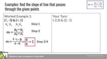 Line Basics Slope Review II By Mspugsly TPT