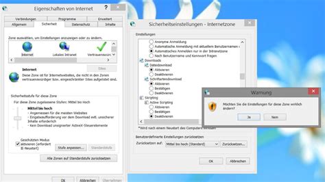 javascript deaktivieren in windows browsern computer bild