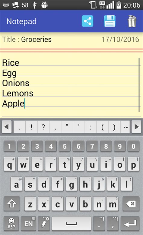 Notepad Android Apps On Google Play
