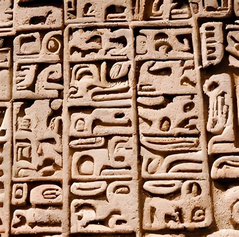 마야 문명 3 마야 문자 상형 문자의 해독 및 이해