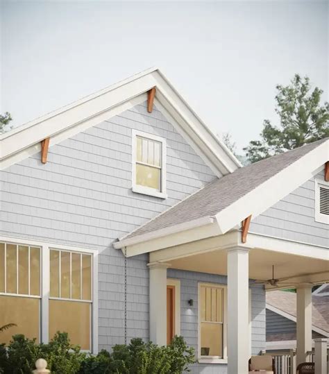 Hardie Shingle Primed Straight Edge Panel Squarexteriors