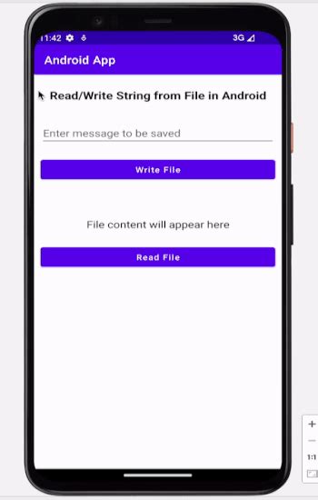 How To Readwrite String From A File In Android