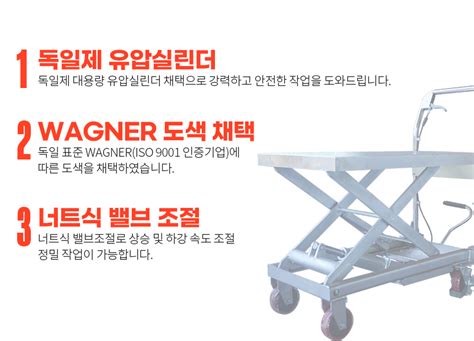 스테인레스 테이블리프트tf30s Tf50s 코리아 노블리프트