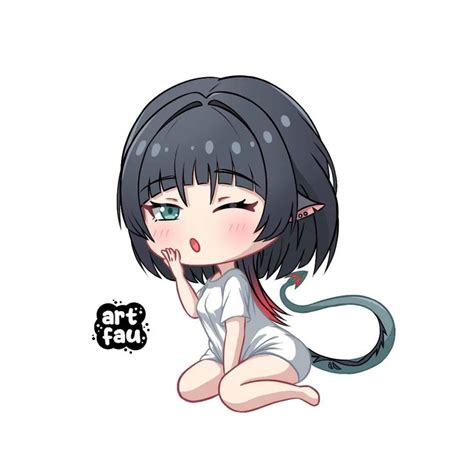 Chibi Artist ⁠ ⁠•⁠ᴗ⁠•⁠ ⁠ On Instagram Jane Doe • • • ジェーン・ドゥ ゼンゼロ Janedoe Chibi