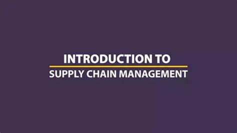 Supply Chain Management Training Courses For Teams Eleap®