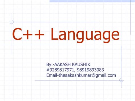 Fundamentals Of C Programming Pptx