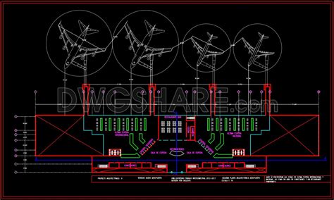 Free Download Of Airport Design Autocad Drawing Dwg