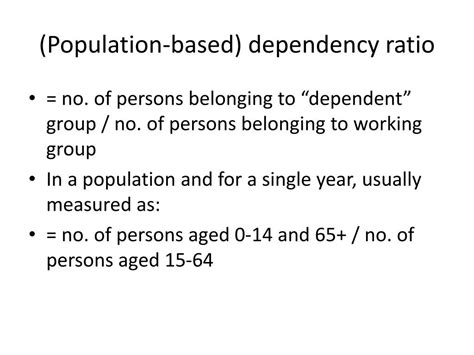 PPT Lifecycle Adjusted Dependency Ratio PowerPoint Presentation Free Download ID 5701427