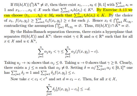 Real Analysis Help Understanding The Proof Of Konigs Minimax Theorem