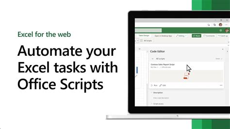 Automate Your Excel Tasks With Office Scripts Youtube