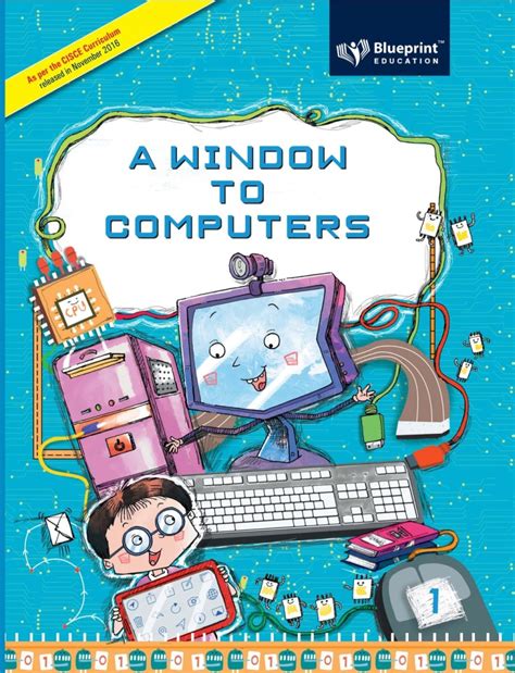 Blueprint Icse A Window To Computers Textbook For Class 1 Malik Booksellers And Stationers