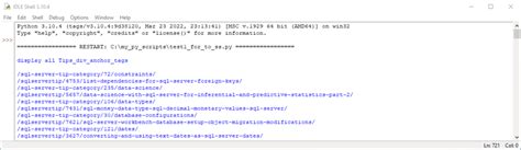 Beautifulsoup Python And T Sql To Import Unstructured Web Content