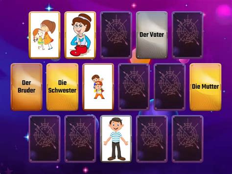 Die Familie 1 Klasse Matching Pairs