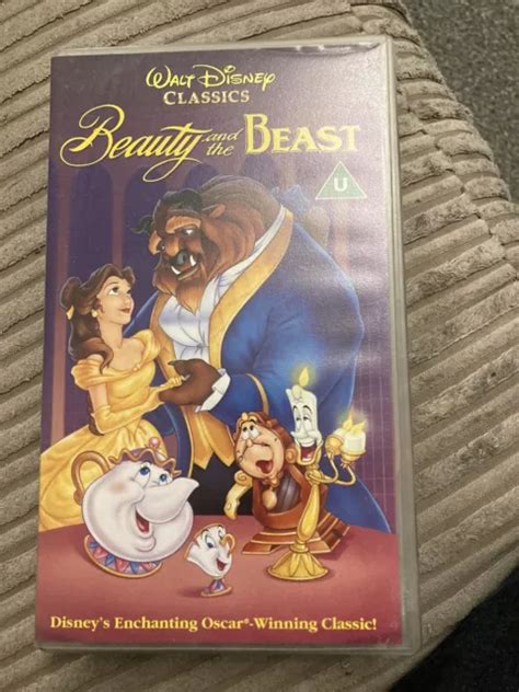 Beauty And The Beast Vhs Walt Disney Classics Cassette Video No Reserve