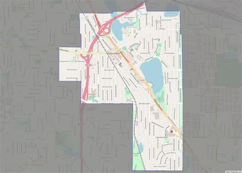 Map Of Robbinsdale City