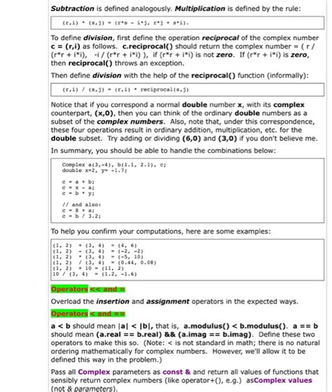 Solved OPTION A Basic Complex N A Complex Number C Is Chegg Com