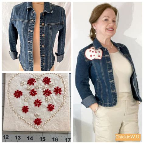 Easy Applique On Denim Upstyle