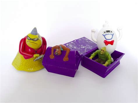 Mcdonalds Mcdo Happy Meal Monsters Inc Scooby Doo Yokai Assorted