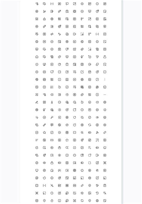 UI Interface Essential Line Icons On Behance