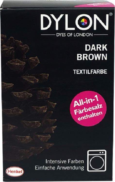 Dylon Dark Brown barwnik farba BRĄZOWA 350 g - 10632851673 - oficjalne ...