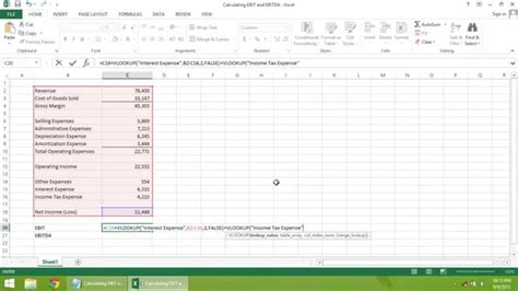 Cálculo Ebitda Em Excel Retoedu Cálculo Ebitda Em Excel Retoedu