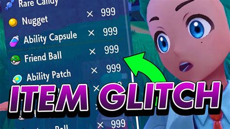 what is item duplication glitch in pokemon scarlet and violet and how