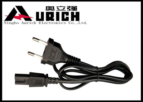 IEC C7 Brazil Power Cord Inmetro Approved Custom 2 Prong Electrical Cord