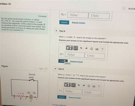Solved Of Problem Equal To RC Constants Previous Chegg Com