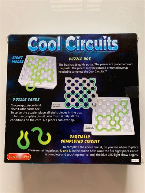 Science Wiz Cool Circuits Flash Lights Puzzle Hobbies Toys Toys Games On Carousell
