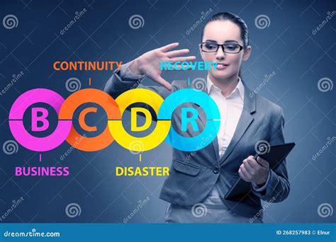 Business Continuity Disaster Recovery Concept Stock Image Image Of