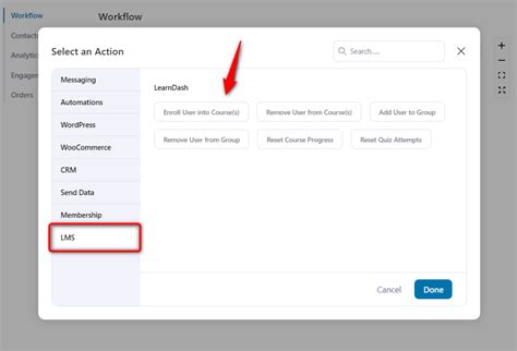 Learndash Funnelkit Automations