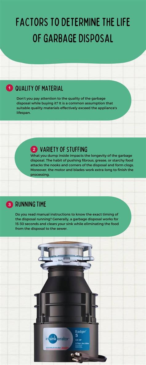 How Long Does A Garbage Disposal Usually Last At Alison Mclemore Blog