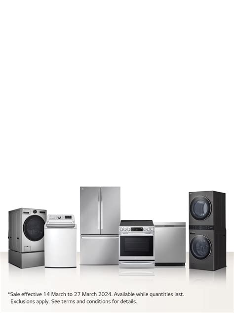 Super Sale On Lg Appliances Lg Canada