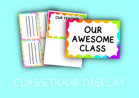 Mash Multigrade Class Door Display