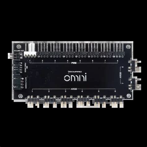 Tecware Omni Hub 8 Port ARGB PWM Fan Hub Bermor Techzone BTZ