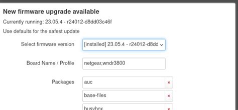 Attended System Upgrade Broken Page 2 Installing And Using Openwrt