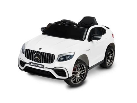 Elektrické Detské Autíčko Mercedes Glc 63s Biele 1 Miestne Autoobchod Sk