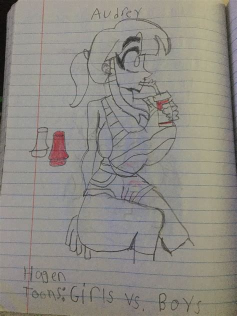 Audrey From Hagen Toons Youtube By Harlemshake256 On Deviantart