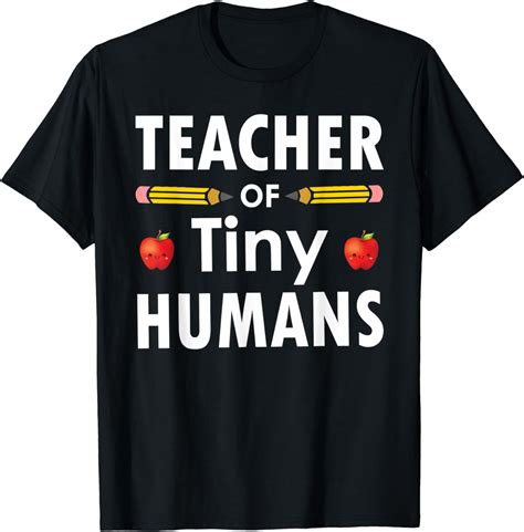 Funny Preschool Teacher Shirts Women Cute Teacher Ts