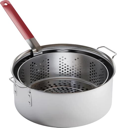 Bayou Classic 1101 10 Qt Stainless Steel Fry Pot Perfect