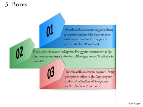 Boxes Powerpoint Template Slide PowerPoint Templates Download PPT Background Template