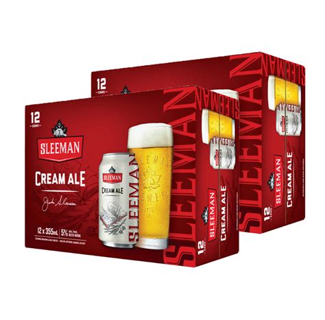 Sleeman Cream Ale 24 X Bottle 341 Ml The Beer Store