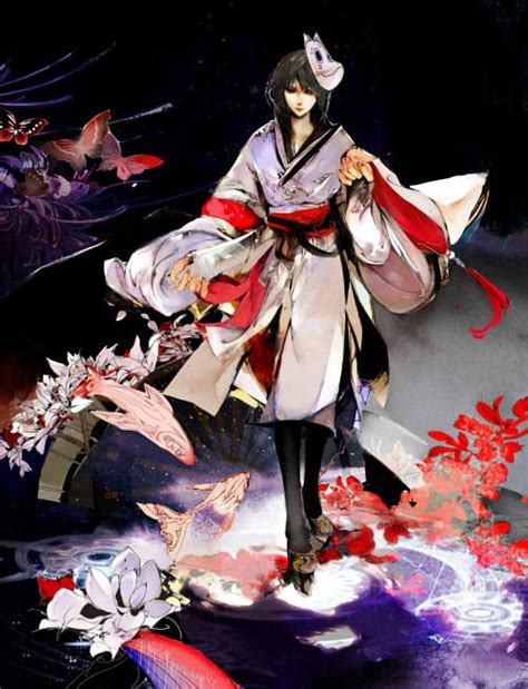 78 Best Kitsune Images On Pinterest Anime Art Anime Girls And Costumes